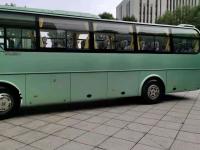 China LHD Rear Engine Steel Chassis Used Passenger Bus 47 Seats ZK6100 for sale