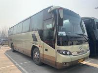 China LHD Rear Engine Higer Brand Model KLQ6115 Passenger Bus Steel Chassis Used Coach Bus 53 Seats for sale