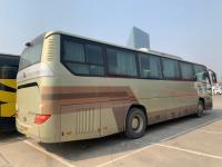 China LHD Rear Engine Higer Brand Model KLQ6115 Passenger Bus Steel Chassis Used Coach Bus 53 Seats for sale