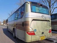 China LHD Rear Engine Higer Brand Model KLQ6115 Passenger Bus Steel Chassis Used Coach Bus 53 Seats for sale