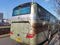 China LHD Rear Engine Higer Brand Model KLQ6115 Passenger Bus Steel Chassis Used Coach Bus 53 Seats for sale