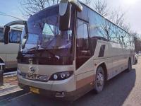 China LHD Rear Engine Higer Brand Model KLQ6115 Passenger Bus Steel Chassis Used Coach Bus 53 Seats for sale