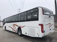 China Low Kilometer Airbag Chassis Euro III Good Condition Double Doors Used Coach Bus Higer Brand Model KLQ6129 53 Seats for sale