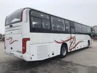 China Low Kilometer Airbag Chassis Euro III Good Condition Double Doors Used Coach Bus Higer Brand Model KLQ6129 53 Seats for sale