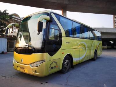 China Used Coach Bus Left Steering Good Condition With AC Euro III Model XML6102 45 Seats Used Golden Dragon Bus for sale