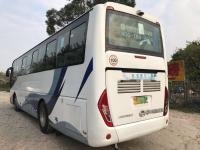 China Oil-Electric Hybrid Electric Vehicle WP Engine 155kw Double Doors Leather Seat Used Coach Bus Zhongtong LCK6101 47Seats for sale