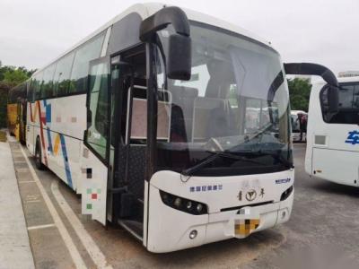 China YOUNGMAN JNP6108 39 Seats WP 199kw Rear Engine Bus Used Passenger Bus Airbag Chassis Left Steering Leather Seats for sale