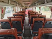China YOUNGMAN JNP6108 39 Seats WP 199kw Rear Engine Bus Used Passenger Bus Airbag Chassis Left Steering Leather Seats for sale
