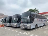 China Used Coach Bus Ankai HFF6120 51 Seats Used Passenger Bus Yuchai Engine 228kw Nude Packing for sale
