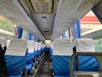 China Used Coach Bus Ankai HFF6120 51 Seats Used Passenger Bus Yuchai Engine 228kw Nude Packing for sale