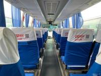 China Used Coach Bus Ankai HFF6120 51 Seats Used Passenger Bus Yuchai Engine 228kw Nude Packing for sale