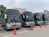 China Used Coach Bus Ankai HFF6120 51 Seats Used Passenger Bus Yuchai Engine 228kw Nude Packing for sale