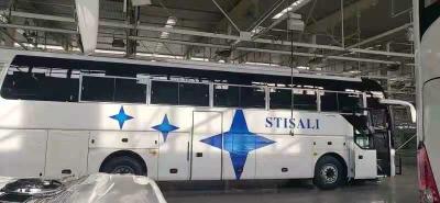 China Brand New Yutong Bus ZK6122H9 With 55 Seats White Color In Promotion Rear Engine for sale
