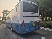 China Used Zhongtong Bus LCK6119 48 Seats Rear Yuchai Engine Airbag Chassis Double Doors Nude Packing Left Hand Drive for sale