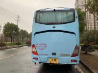 China Used Coach Bus Yutong Brand ZK6117 65 Seats Yuchai Rear Engine 120km/H Single Door Used Passenger Buses Left Steering for sale