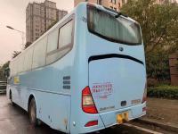 China Used Coach Bus Yutong Brand ZK6117 65 Seats Yuchai Rear Engine 120km/H Single Door Used Passenger Buses Left Steering for sale
