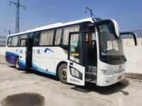 China XMQ6119 Used Kinglong Buses 56 Seats 2+3 Layout Used Tour Bus Rear Engine Double Doors Left Hand Drive Airbag Chassis for sale