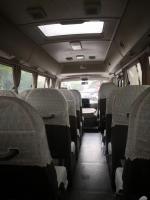 China Used Coaster Bus 2017 Toyota 23 Seats Low Kilometer Left Hand Drive for sale