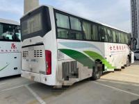 China Used Coach Bus Kinglong XMQ6112 51 Seats Airbag Chassis Left Hand Drive Low Kilometer Nude Packing for sale