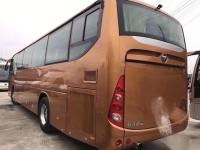 China BJ6113 Used Coach Bus FOTON Brand 51 Seats Single Door Low Kilometer Euro IV Left Hand Drive for sale