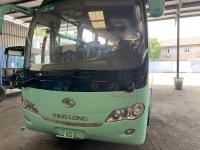 China Used Tour Bus Kinglong XMQ6900 39 Seats Left Steering Single Door Steel Chassis Low Kilometer Used Passenger Bus for sale