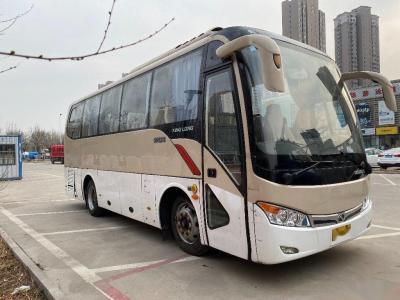 China Used Kinglong Bus Model XMQ6802 32 Seats Steel Chassis Left Hand Drive Used Tour Bus for sale