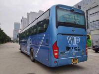 China Used Yutong Bus Zk6119 47 Seats Airbag Chassis Euro IV Yuchai Engine Double Doors Left Hand Drive Used Tour Bus for sale