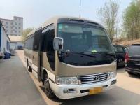 China 20 Seats Used Coaster Bus Used Mini Bus Toyota Coaster Bus With 2TR Gasoline Engine 2007 Year Left Hand Steering for sale