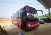 China Used Tour Bus Yutong Brand ZK6116 48 Seats Double Doors Passenger Bus Airbag Chassis Nude Packing Left Steering for sale