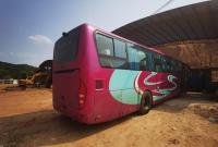 China Used Tour Bus Yutong Brand ZK6116 48 Seats Double Doors Passenger Bus Airbag Chassis Nude Packing Left Steering for sale