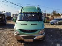 China Used Mini Bus 17 Seats Brand 2.8T Diesel Engine Electric Gate Euro III for sale