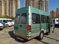 China Used Mini Bus 17 Seats Brand 2.8T Diesel Engine Electric Gate Euro III for sale