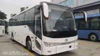 China Used Kinglong Bus 44 Seats New Brand Double Doors Airbag Chassis for sale