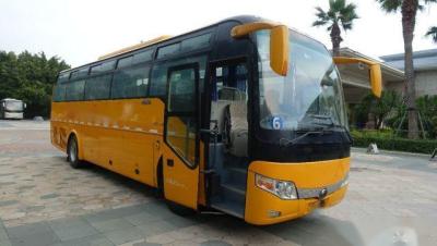 China Used Yutong Bus ZK6107 49 Seats Left Steering Airbag Chassis Yuchai Rear Engine Low Kilometer for sale