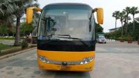 China Used Yutong Bus ZK6107 49 Seats Left Steering Airbag Chassis Yuchai Rear Engine Low Kilometer for sale