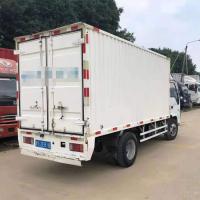 China Second Hand 4.2m Van Used Light Duty 4x2 Isuzu 10 Ton Diesel Cargo Truck for sale