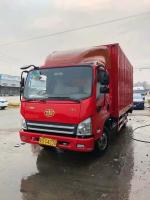 China Used FAW Van Cargo Truck 140HP 5.2M Big Capacity 4x2 Second Hand 2018 Year for sale