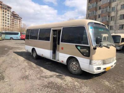 China 2010 Year 23 Seats Used Coaster Bus , LHD Used Mini Bus Toyota Coaster Bus With Diesel Engine , Left Steering for sale
