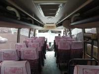 China Used Kinglong Bus XMQ6900 Double Doors 39seats Low Kilometer Left Steering Steel Chassis for sale