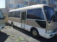 China Diesel Engine 1HZ 23-29seats Left Hand Drive Low Kilometer Used Passenger Bus Used Coaster Bus Japanese Brand Coaster for sale