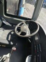 China Used Youngman Bus NEOPLAN Chassis 48seats Airbag Double Doors Left Steering Rear Engine Used Passenger Bus for sale