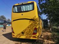 China Used Yutong Tour Bus ZK6127 61 Seats 2+3 Layout Rear Engine Left Steering EuroIII Low Kilometer for sale