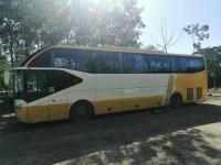 China Used Yutong Tour Bus ZK6127 61 Seats 2+3 Layout Rear Engine Left Steering EuroIII Low Kilometer for sale