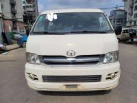 China 10 Seats Diesel Toyota Used Mini Bus With Gasoline Engine AC Equip No Accident 2013 Year for sale