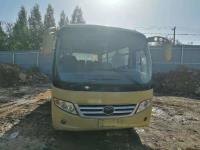 China Used Mini Bus Yutong ZK6608 19 Seats Front Engine Steel Chassis Used Coach Bus Left Steering Low Kilometer for sale
