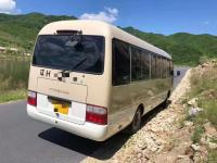 China Used Mini Bus Toyota Coaster 15B Engine 23/29 Seats Used Passenger Bus Low Kilometer for sale