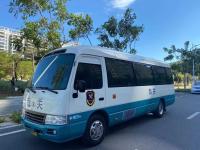 China Used Toyota Coaster Bus 23 Seats Euro III Diesel Engine Low kilometer VIP seats for sale