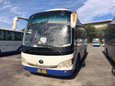 China Used Coach Bus ZK6908 38 Seats Left Steering Yuchai Rear Engine Euro III Steel Chassis Used Yutong Bus for sale