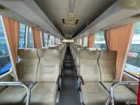 China Golden Dragon Used Coach Bus 47 Seats Hino J08E Engine Steel Chassis Euro III Single Doors for sale