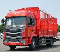 China JAC Geerfa A5L Median Brown 220 Horsepower 4X2 6.8M Warehouse Gate Dump Truck for sale